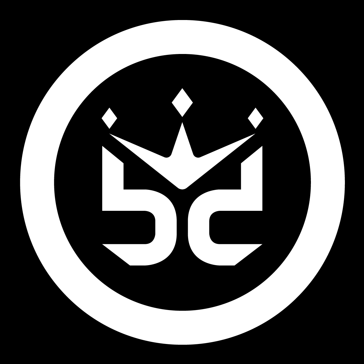 Brett King Design / CROWN 6" Die-Cut Decal - 2 Pk.