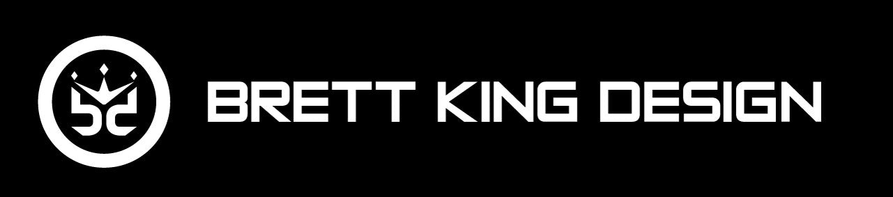 Brett King Design 12" Die-Cut Decal - 2 Pk.